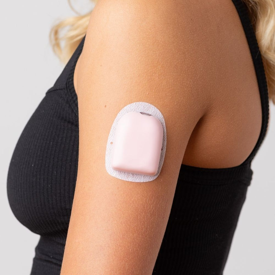 PUMPPOPS™ Omnipod Cover in Light Pink- Reusable Covers from Sugar Medical