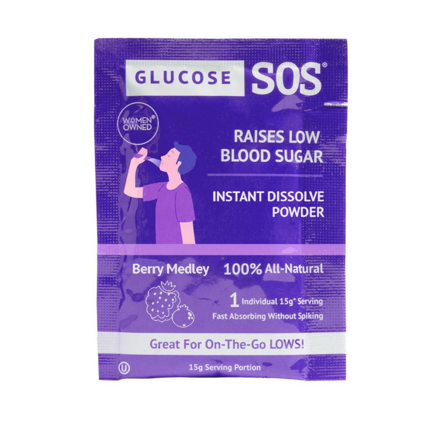 Glucose SOS Packets Berry Medley – Buy Online from Sugar Medical