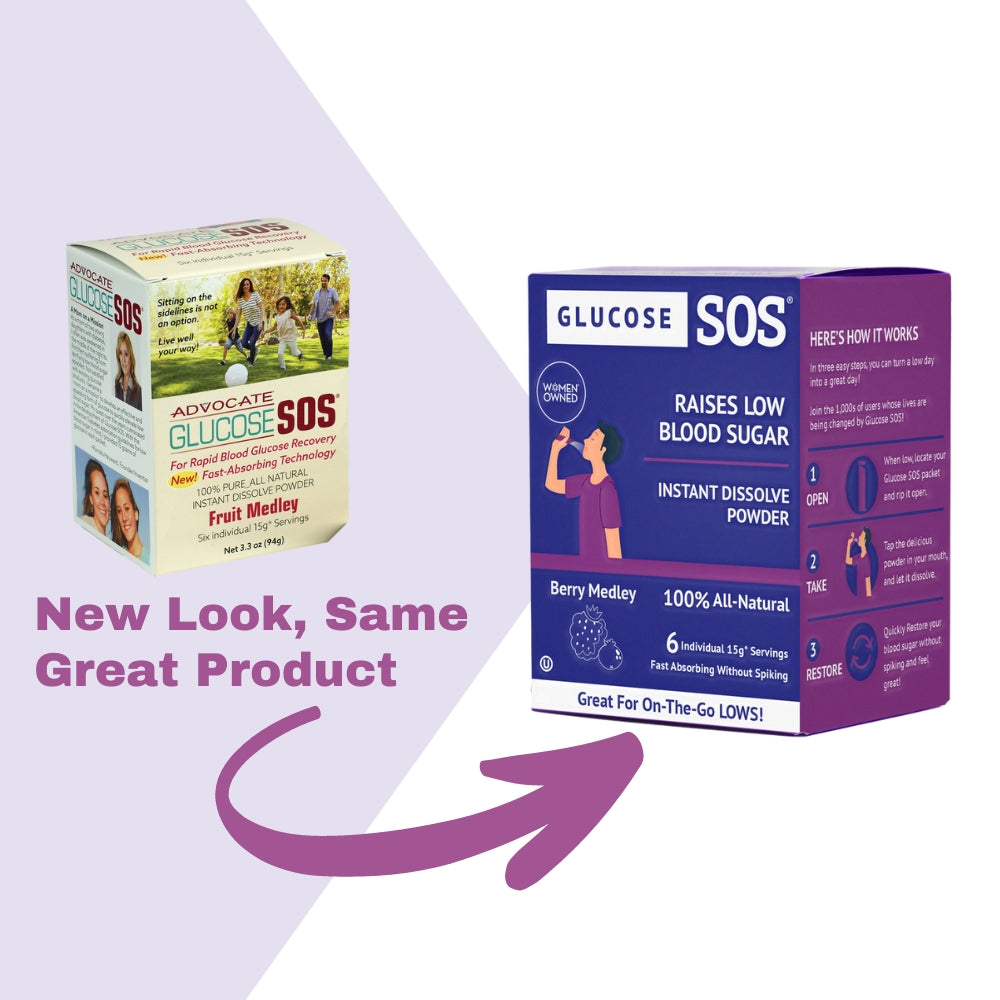 Glucose SOS Packets Berry Medley – Buy Online from Sugar Medical