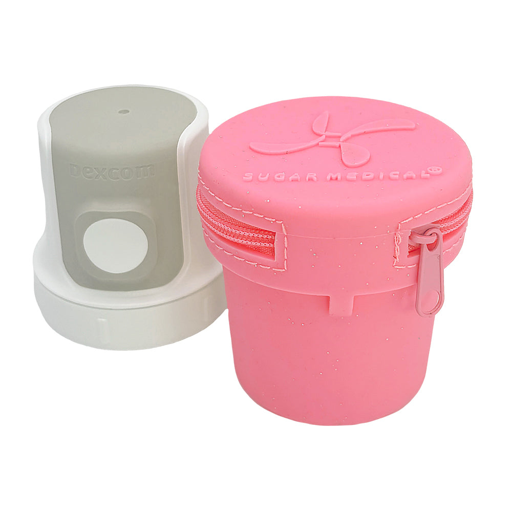 Dexcom G7 Pink Glitter Protective Travel Case Buy Online From Sugar
