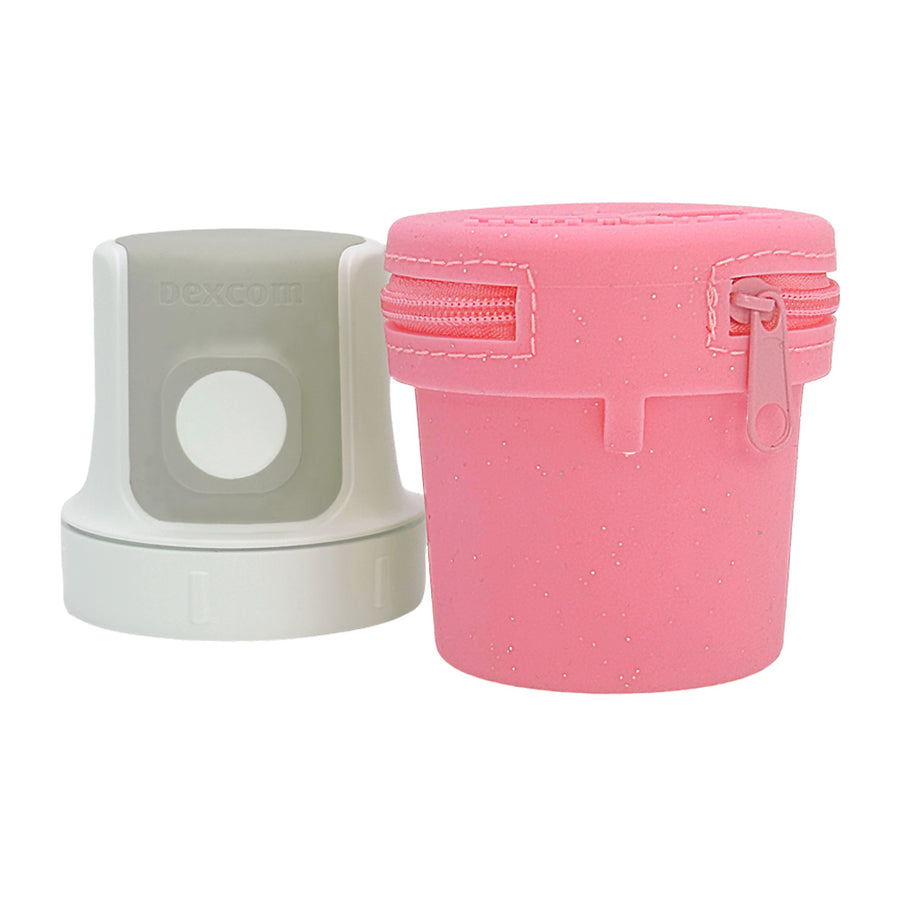 Dexcom G7 Pink Glitter Protective Travel Case- Buy Online from Sugar ...