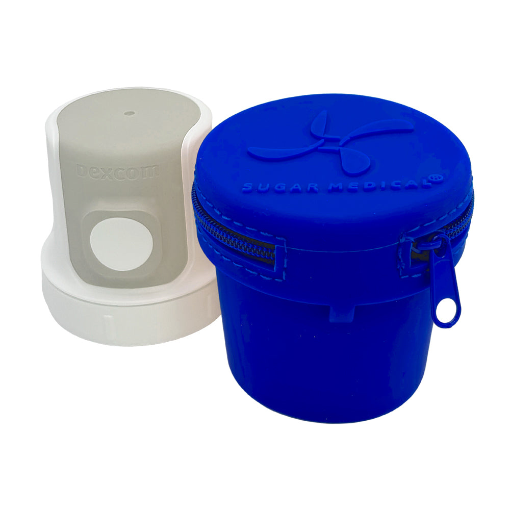 Dexcom G7 Blue Protective Travel Silicone Case- Buy Online from Sugar ...