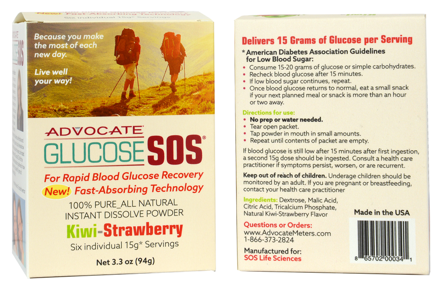 Glucose SOS Packets – Buy Online from Sugar Medical